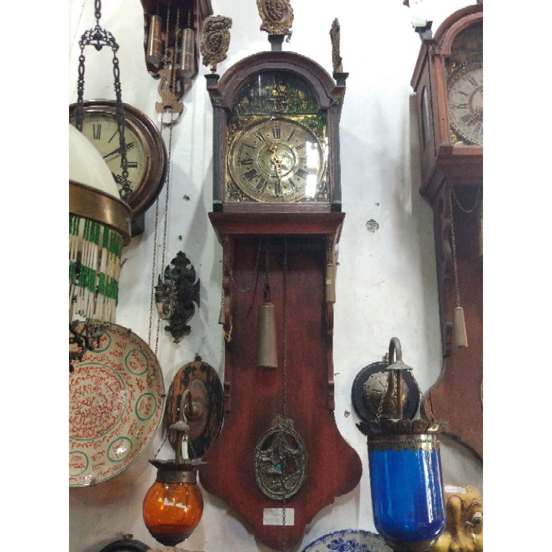 Jual Jam Dinding Antik Classic Dutch Friesian Tail | Shopee Indonesia