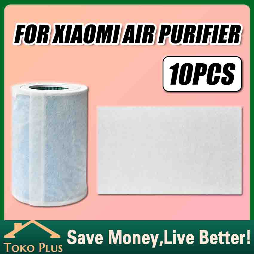 Jual 10Pcs Electrostatic COTTON HEPA Antidust Filter Air Purifier ...