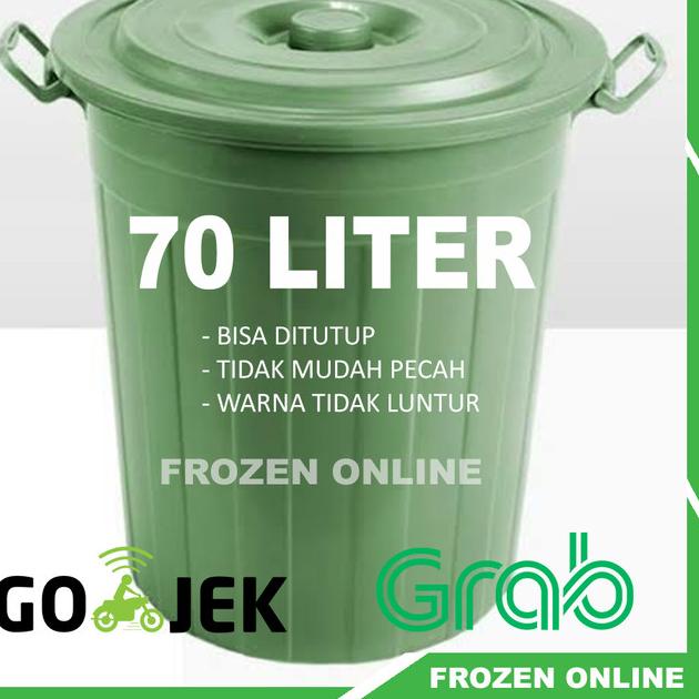 Jual Ember Plastik Air 70 Liter / Gentong bak mandi / tong air Plastik | Shopee Indonesia
