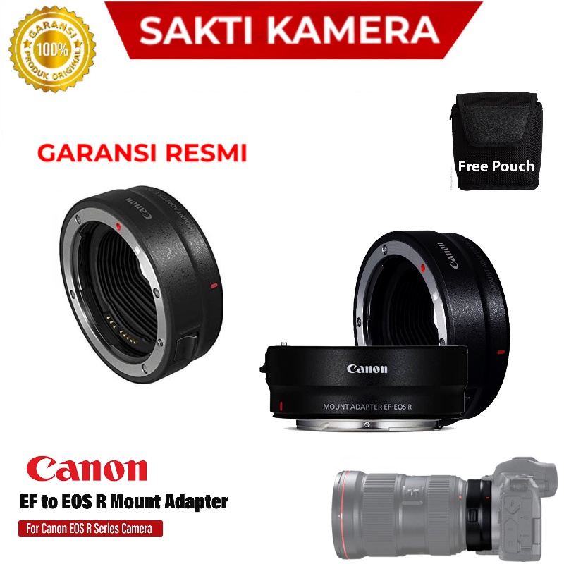 Jual CANON ADAPTOR EF EOS R MOUNT ADAPTER FOR CANON EOS R RP ORIGINAL | Shopee Indonesia