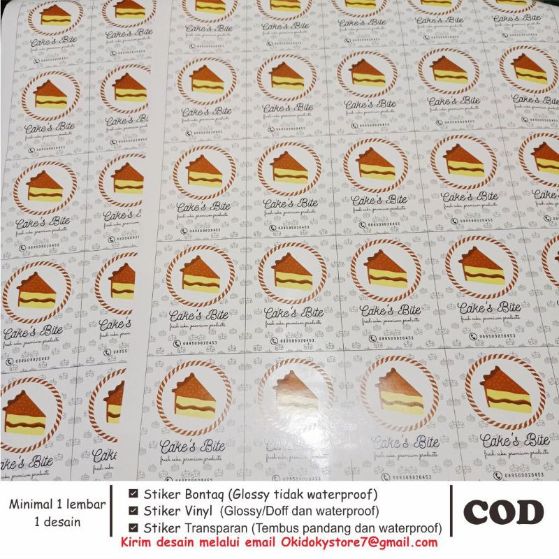 Jual STIKER BONTAX 1 LEMBAR | STIKER BONTAQ | STIKER VYNIL | STIKER ...