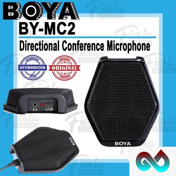 Jual BOYA BY-MC2 Conference Microphone for Conference Room Seminar etc ...