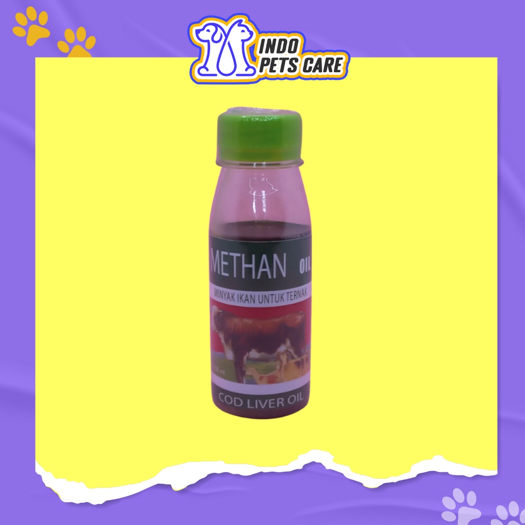 Jual MINYAK IKAN UNTUK TERNAK - METHAN OIL 120ML- BANTU SIRKULASI DARAH ...