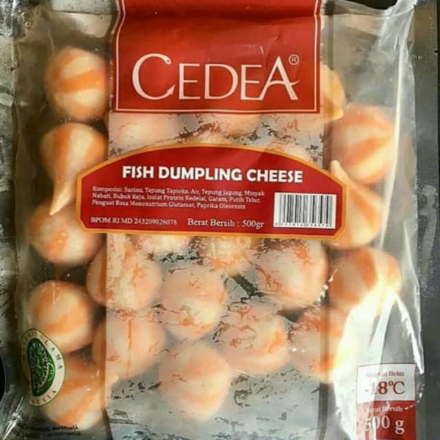 Jual Cedea Fish Dumpling Cheese / Dumpling Keju 500 Gr | Shopee Indonesia