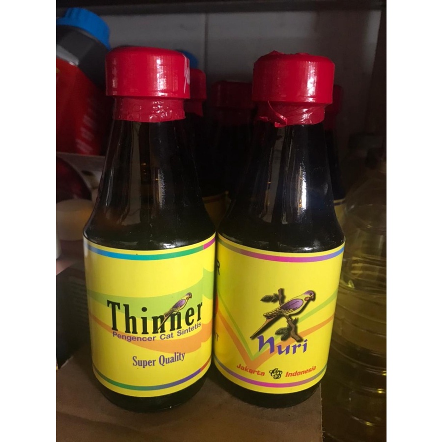 Jual thinner nd botol kratindeng pengencer cat minyak | Shopee Indonesia