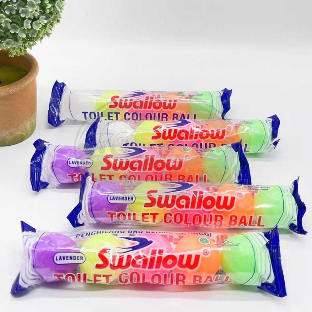 Jual Swallow Kamper Toilet Color Ball ISI 5 BUTIR | Shopee Indonesia