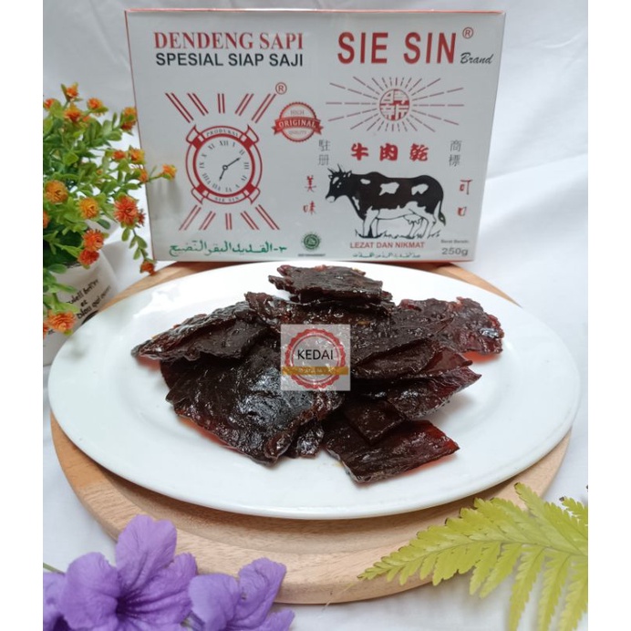 Jual Sie Sin Dendeng Sapi Matang 250g Siap Saji | Shopee Indonesia