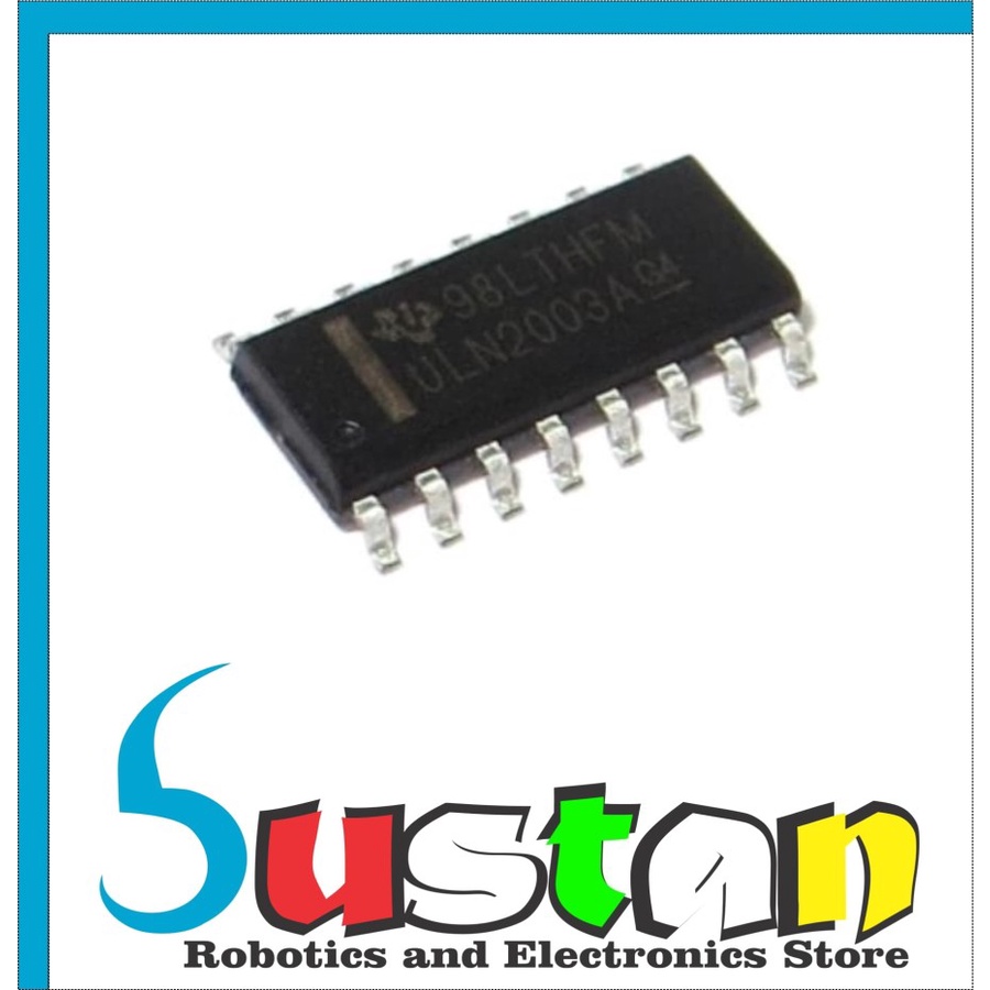 Jual ULN2003 ULN2003A IC SMD Driver Stepper ULN 2003 integrated circuit | Shopee Indonesia