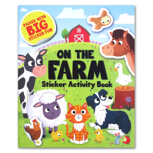 Jual [Igloo Books] On The Farm Sticker Activity Book (Packed with BIG ...