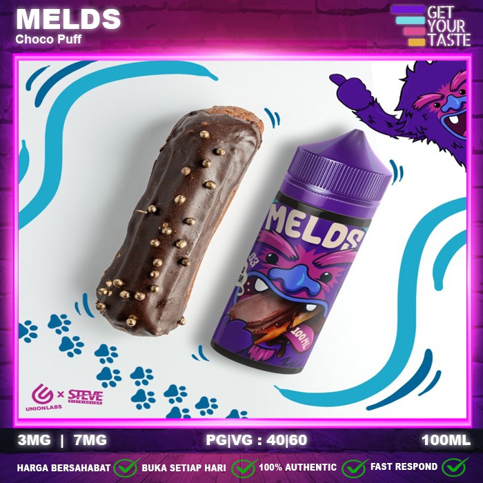 Jual Liquid Melds Choco Puff 100ML by Union Labs x Steve Distribution ...