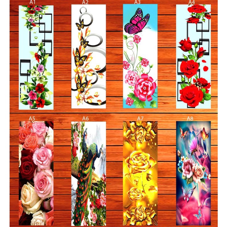 Jual sticker lemari kaca tempel dari dalam ukuran 150x35cm | Shopee ...