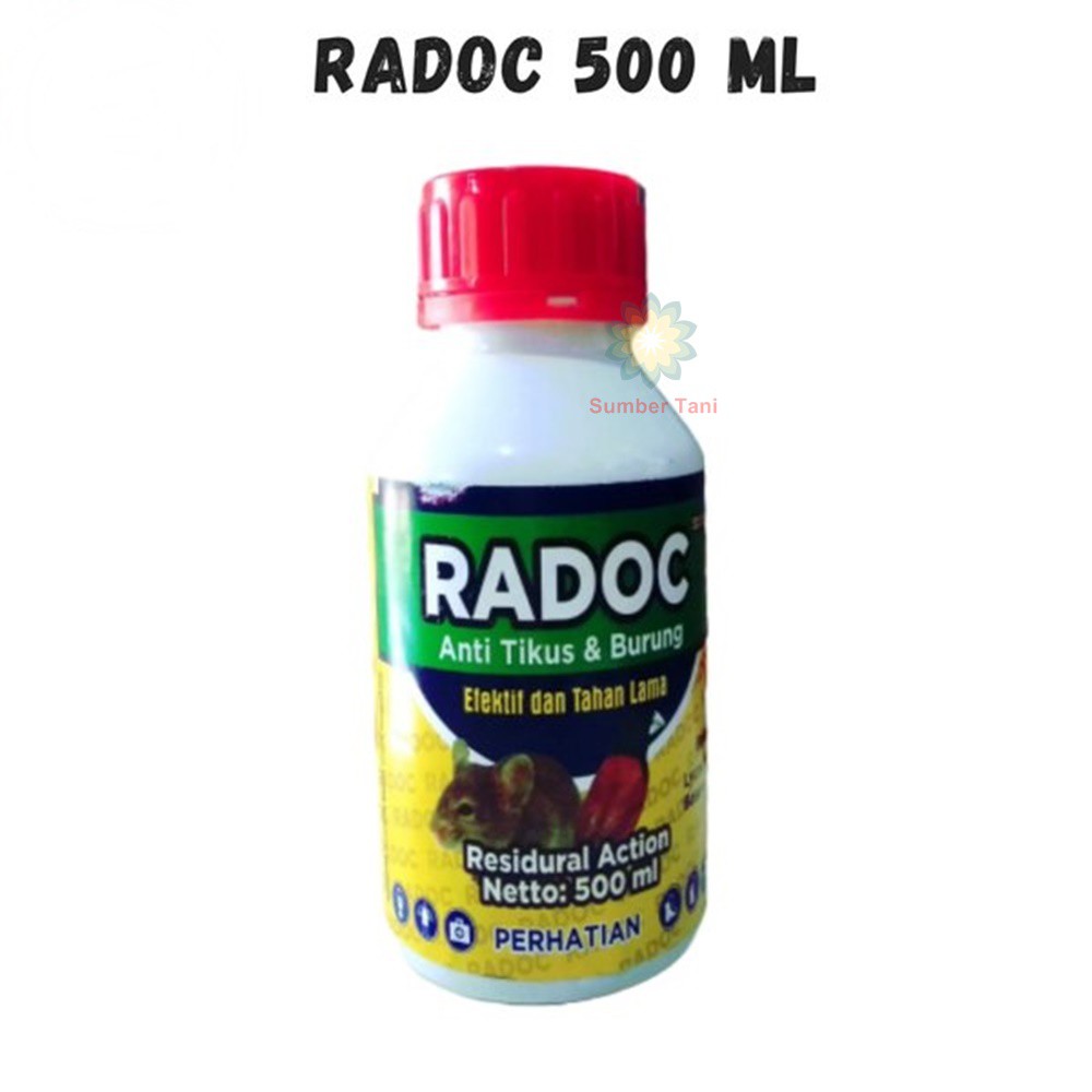 Jual Obat Pengusir Hama Tikus dan Burung Pipit Radoc Ukuran Besar 500 ...