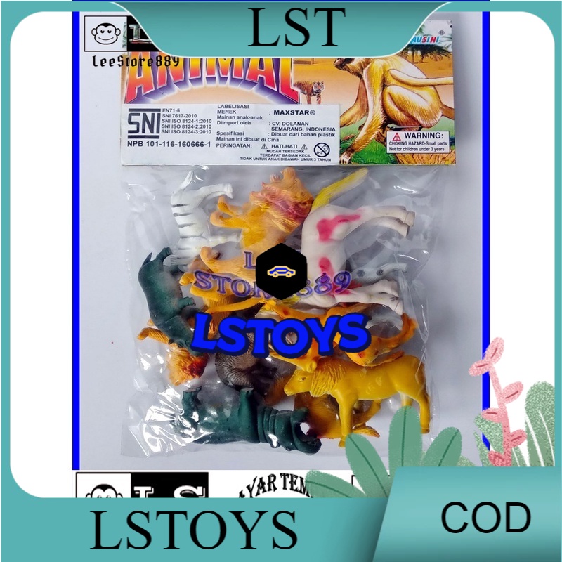Jual MAINAN ANIMAL FIGUR / mini figur binatang/ Replika Hewan/ Hewan ...