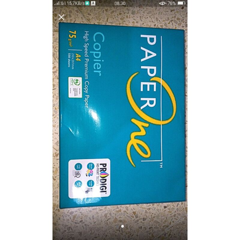 Jual Kertas A4 75 Gram Paper One Shopee Indonesia