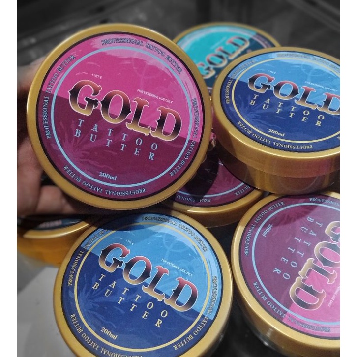 Jual Gold Butter - Medium - Large - Pengganti Vaseline Untuk Tattoo ...
