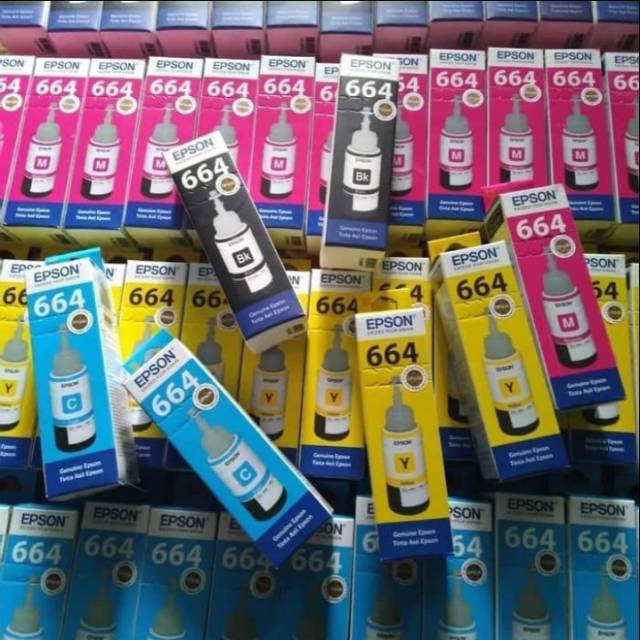 Jual TINTA Epson 664 original | Shopee Indonesia