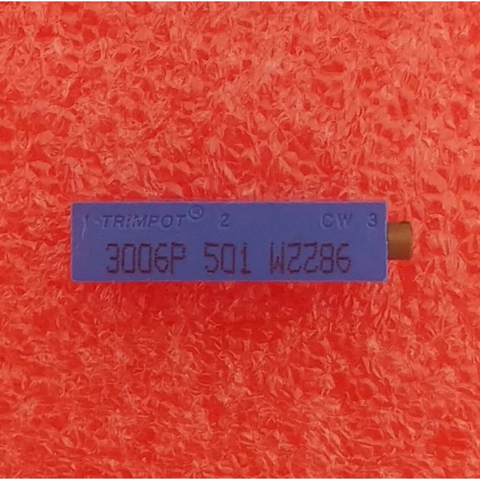 Jual Trimpot VR Variable Resistor 3006p 3006 500 ohm | Shopee Indonesia