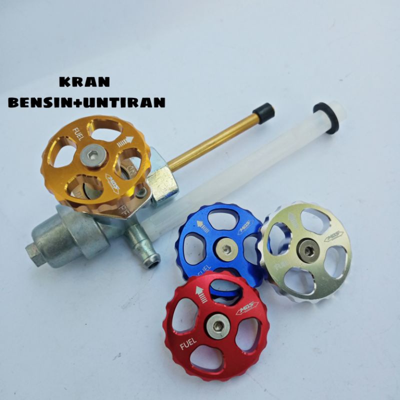 Jual UNTIRAN KRAN BENSIN CNC XWARNA PUTERAN KNOP KRAN BENSIN TANGKI ...