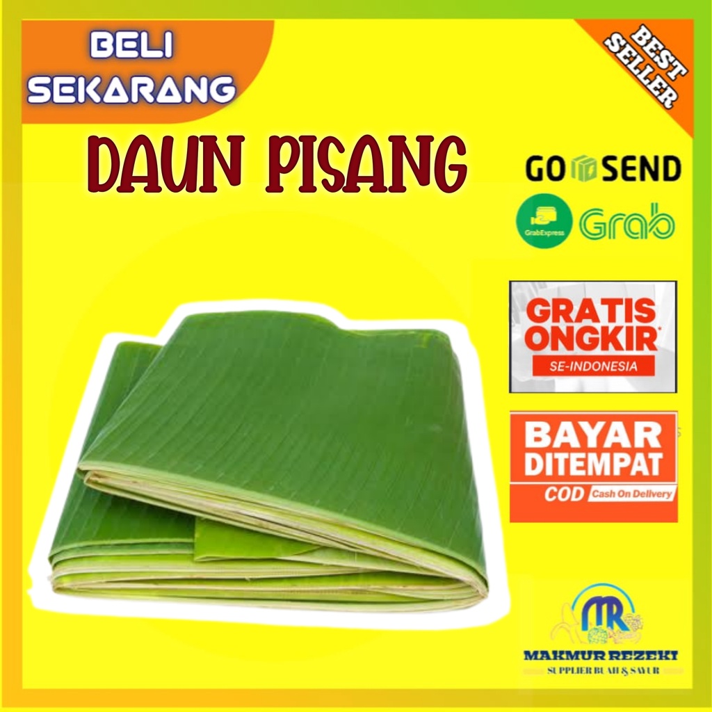 Jual DAUN PISANG 1 paket isi 4-5 lembar | Shopee Indonesia