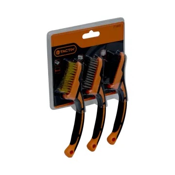 Jual AZKO Tactix WIRE BRUSH Set 3 Pcs Sikat Kawat - Orange/hitam ...
