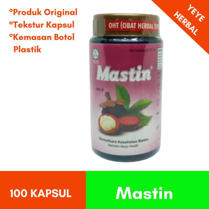 Jual Mastin 100 Kapsul Kulit Manggis | Shopee Indonesia