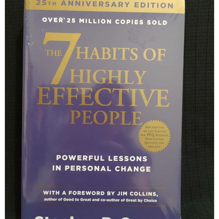 Jual [ENG] The 7 Habits of Highly Effective People - Stephen R Covey | Shopee Indonesia