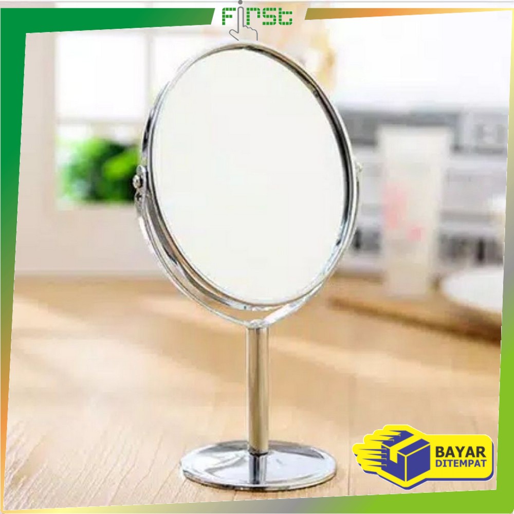 Jual FH-K87 Kaca Cermin Makeup Meja Standing Mirror Cermin 2 Sisi Kaca ...