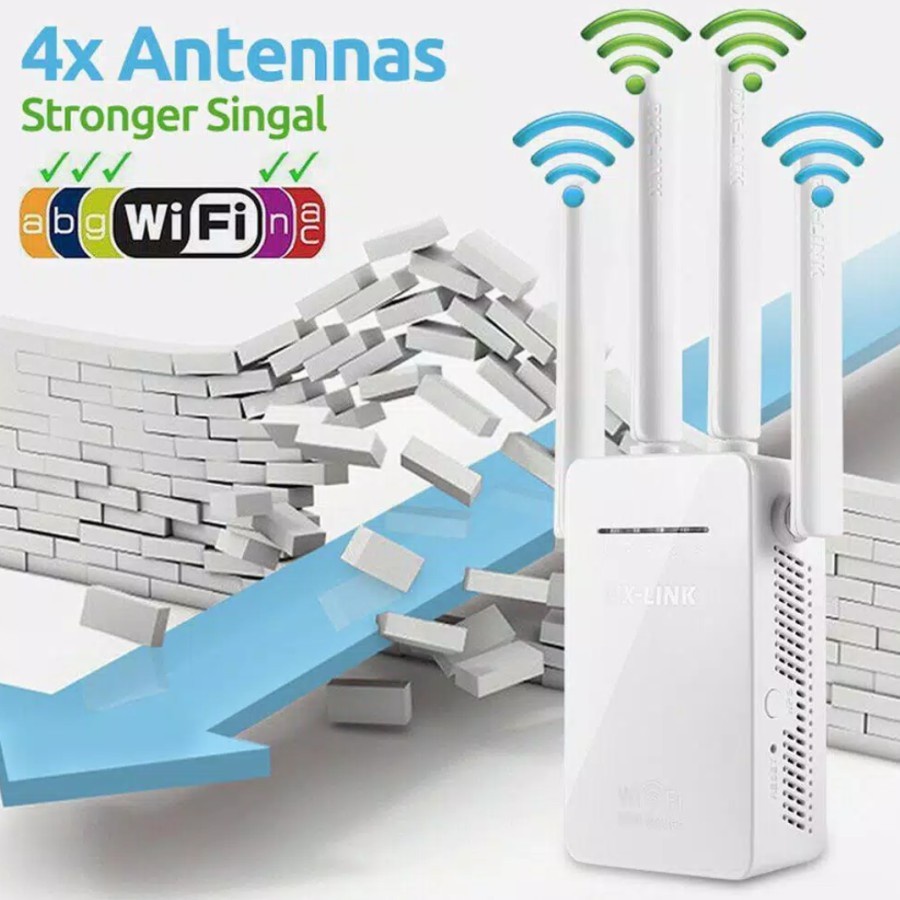 Jual SMARTCOM - LV-WR09 300M Wireless Wifi Range Extender Router ...