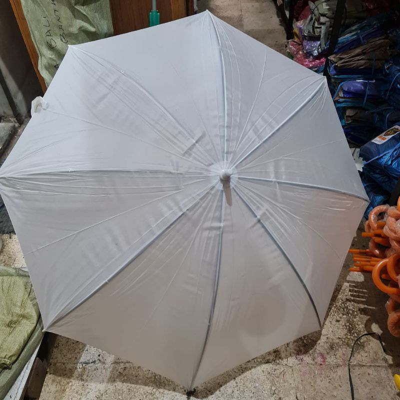Jual PAYUNG PUTIH (READY) (JUMBO) | Shopee Indonesia