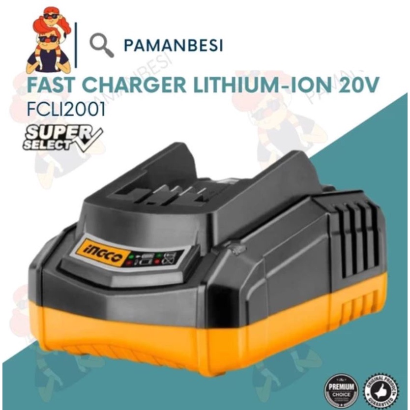 Jual FAST CHARGER 20V POWER SHARE 20 Lithium-Ion 20V FCLI2001 | Shopee Indonesia