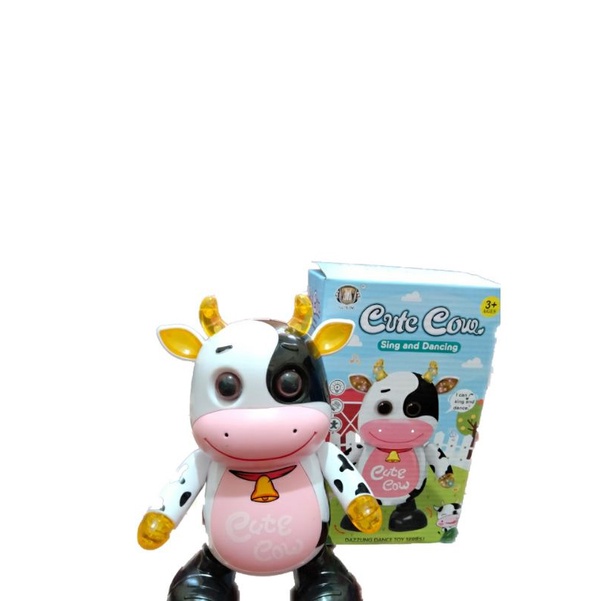 Jual SING AND DANCING CUTE COW/SAPI CUTE/MAINAN SAPI/ROBOT SAPI ...
