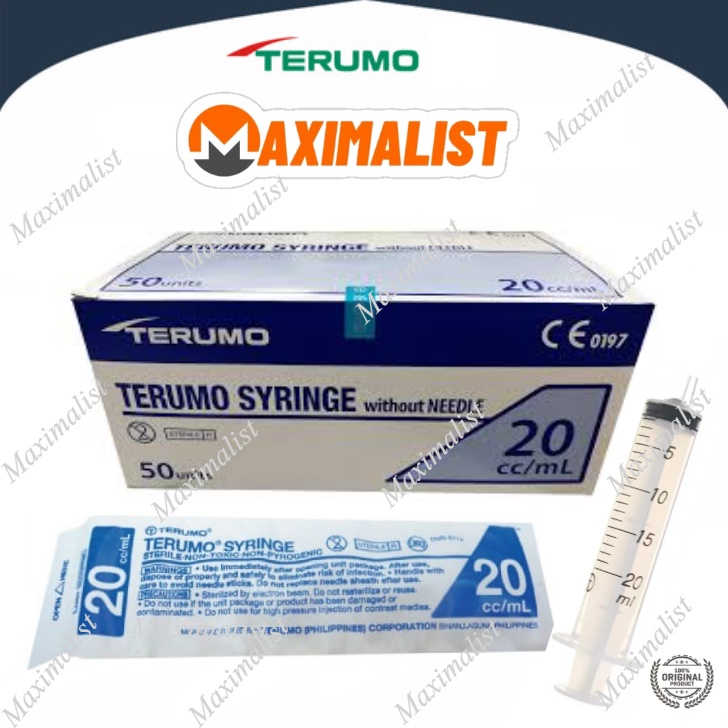 Jual ECERAN - Terumo Spuit 20cc / 50cc / 60cc - Syringe Terumo - Suntikan 20cc / 50cc / 60cc ...