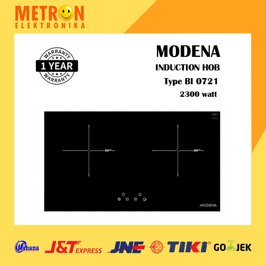 Jual MODENA BI 0721 L / INDUCTION HOB COOKER / KOMPOR INDUKSI / BI0721L ...