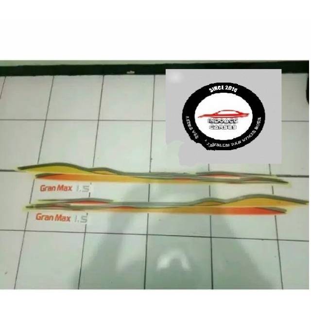 Jual Stiker List Body Ori Daihatsu Granmax Gran max Grandmax 1.5 dan 1. ...
