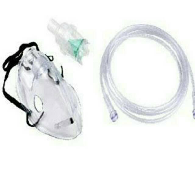 Jual Makser Nebulizer Kit Nebu Mask Tempat Obat Nebul Inhalasi Anak ...
