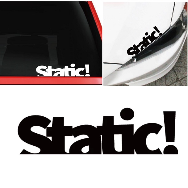 Jual Stiker Kaca Body Mobil Unik Lucu Cutting Sticker Static | Shopee ...