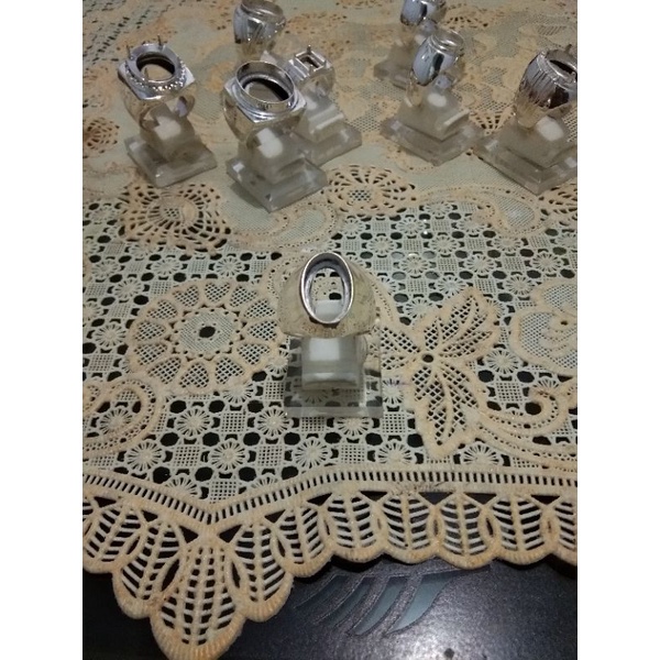 Jual emban cincin perak 925 handmade model sesuai digambar tanpa leher ...