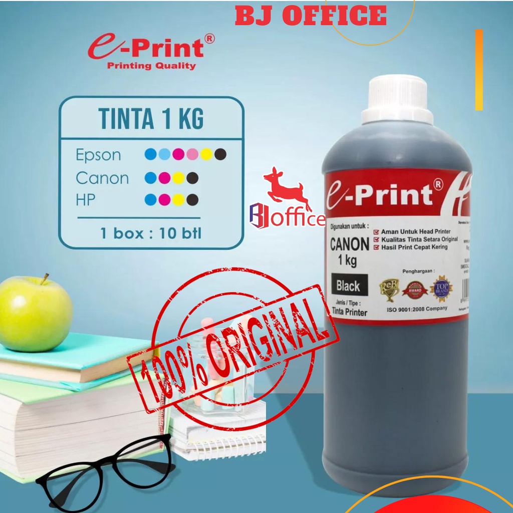 Jual Tinta E-Print EPSON CANON 1 Kg / 1000 Ml / Tinta E-Print Literan ...