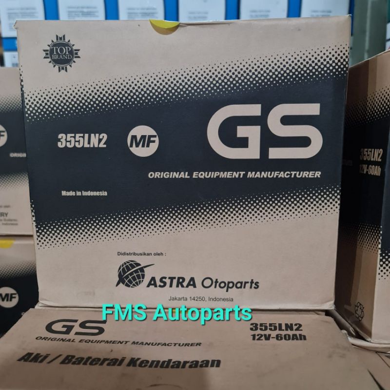 Jual Aki mobil/battery GS Astra Toyota Innova Reborn bensin/Fortuner ...