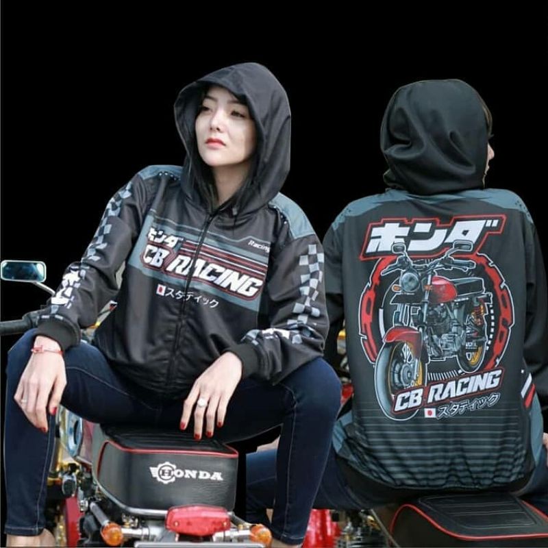 Jual JAKET RACING FULL PRINTING / JAKET HONDA YAMAHA GANK PARASUT CB GL MEGAPRO TIGER HEREX KING ...