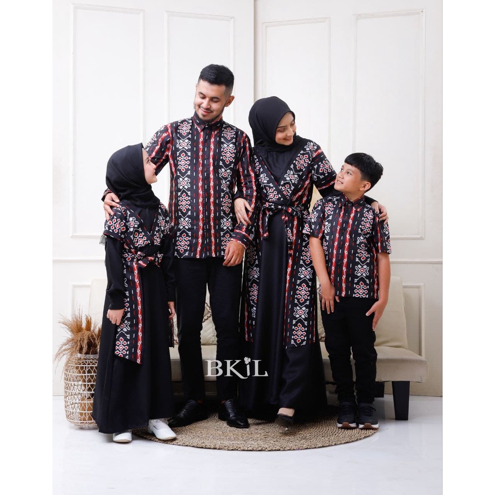Jual [Bayar dirumah] COUPLE FAMILY BATIK KELUARGA SET KOMBINASI MODERN ...
