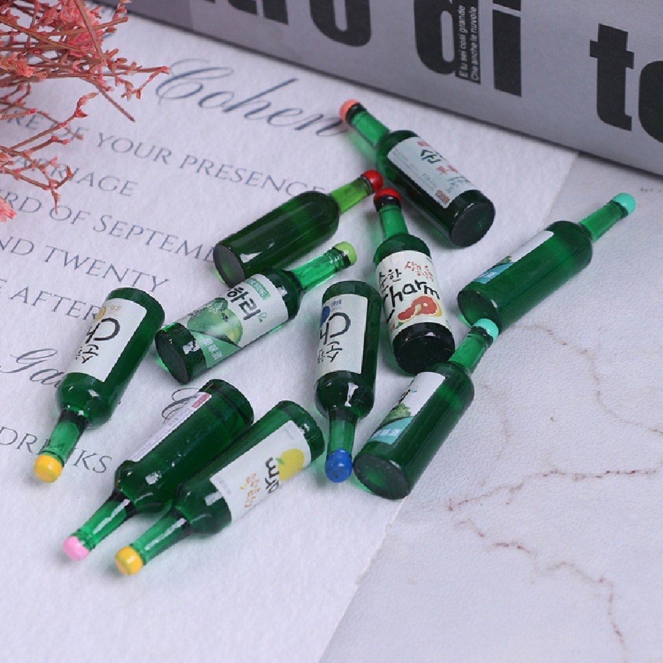 Jual Miniature Miniatur Botol Soju Minuman Korea Skala 1:12 | Shopee ...