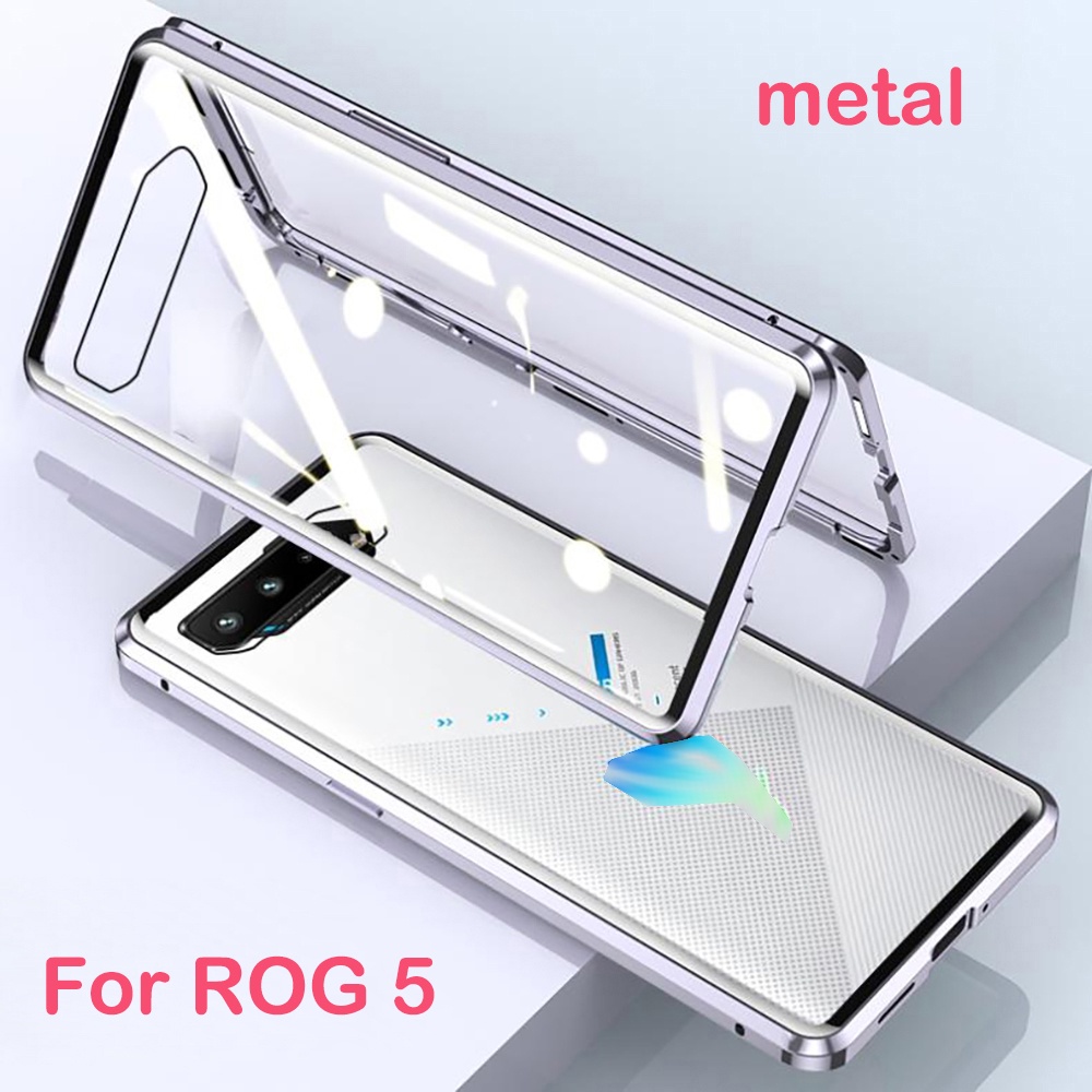 Jual For ROG Phone 7 Case Rog 6 Phone case Metal Frame Doubl Sided ...