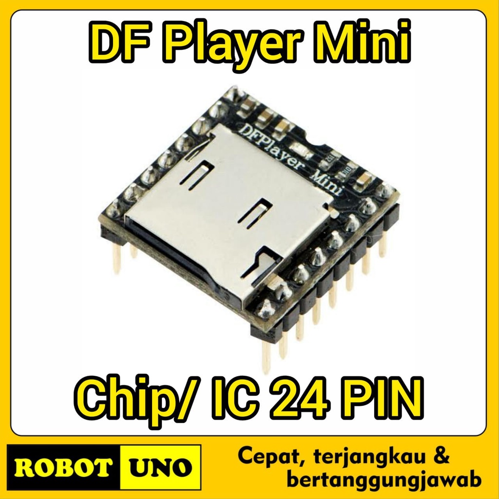 Jual Dfplayer Df Player Mini Mp3 Player Micro Sd Df Player 16p Ic Chip