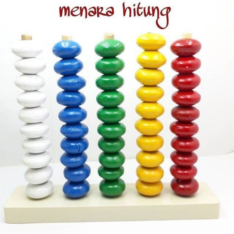Jual edutoys shop MENARA HITUNG | Shopee Indonesia