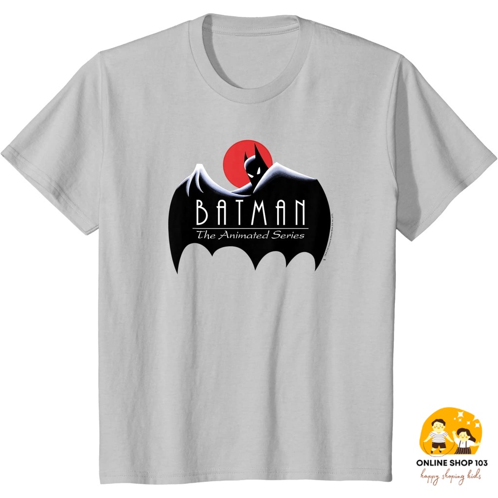 Jual Baju anak Batman The Animated Series Clean Logo T-Shirt | Shopee ...
