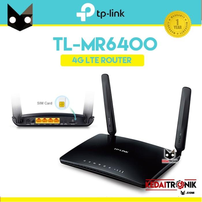 Jual Wireless Router 4G LTE TP-LINK TL-MR6400 Sim Card GSM UNLOCK ...