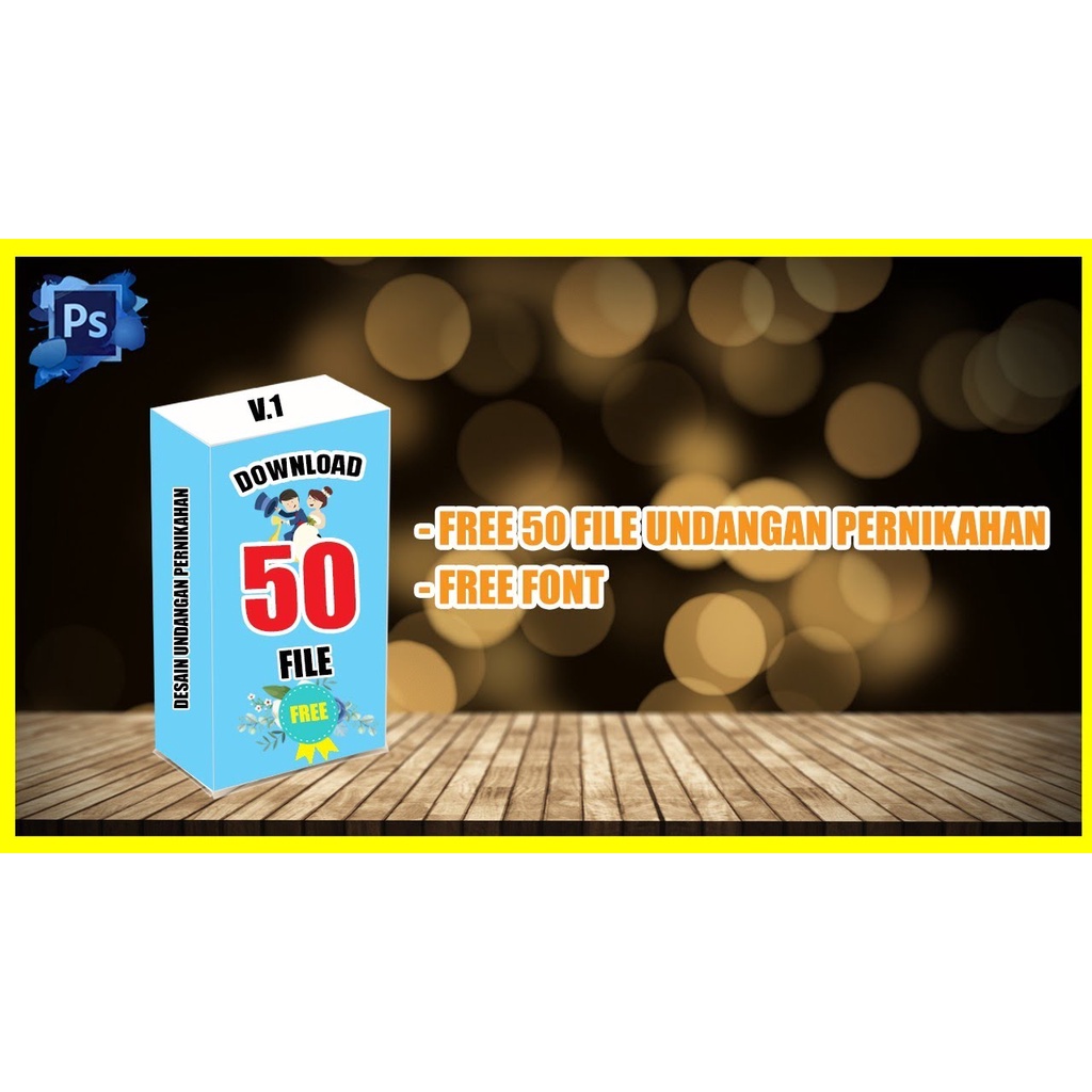 Jual 50 FILE DESAIN UNDANGAN PERNIKAHAN FORMAT PSD | Shopee Indonesia