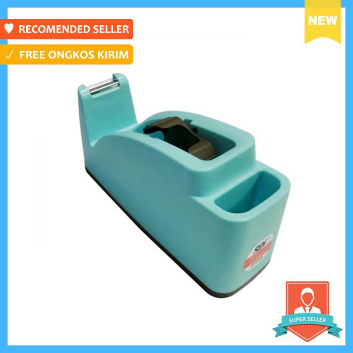 Jual Sdi Tape Dispenser 0516B Hijau - Pengikat & Perekat - Selotip & Double Tape | Shopee Indonesia