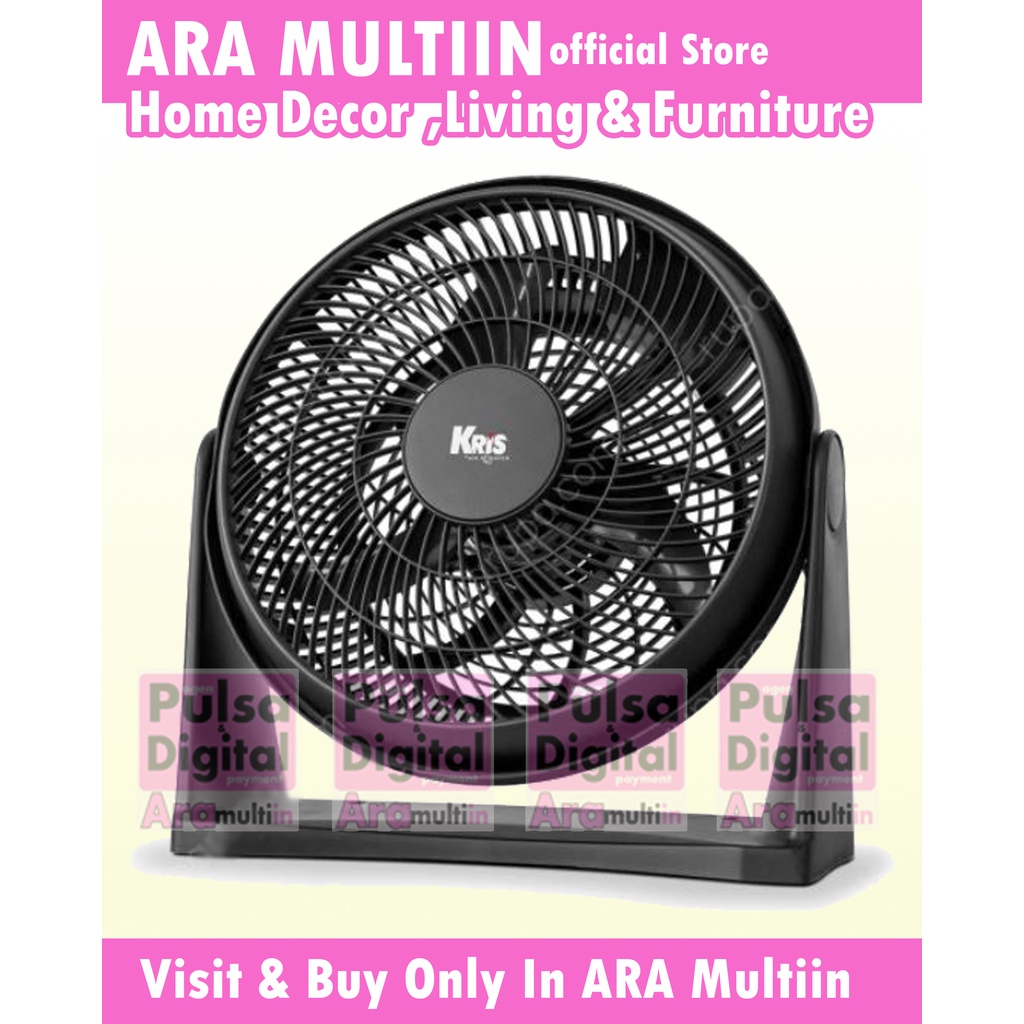 Jual KRIS KRISBOW KIPAS ANGIN MEJA 30 CM / / TABLE FAN / KIPAS LISTRIK ...